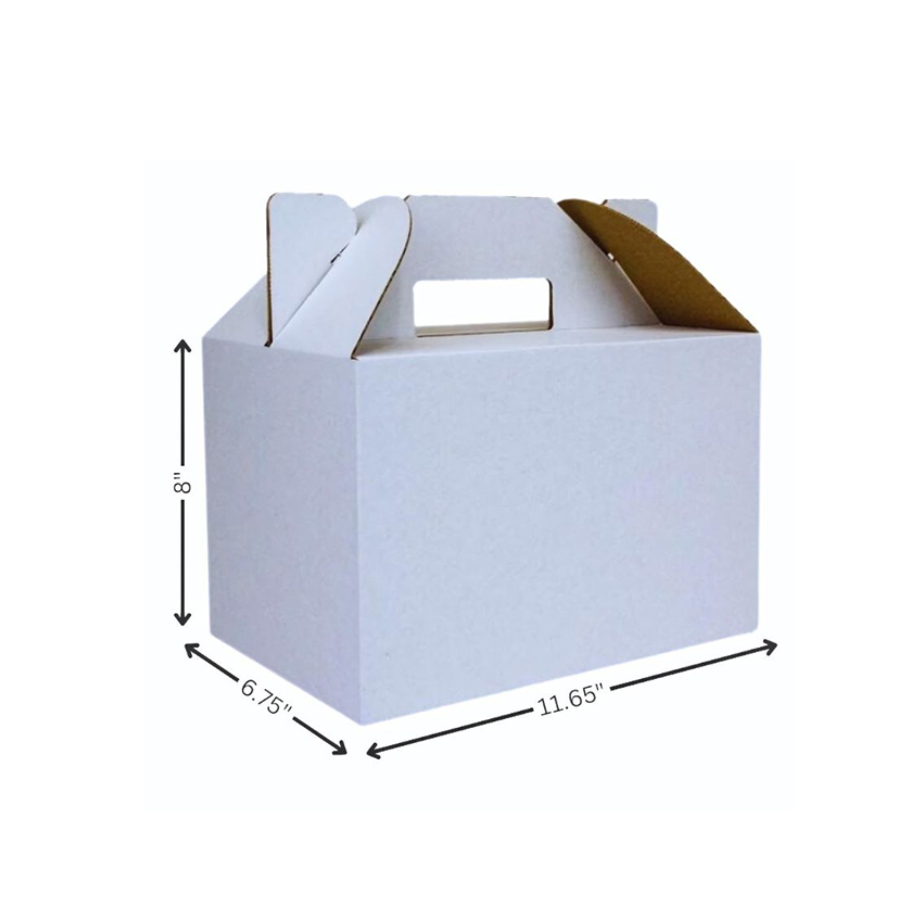 Large Gable Box - Pack My Food